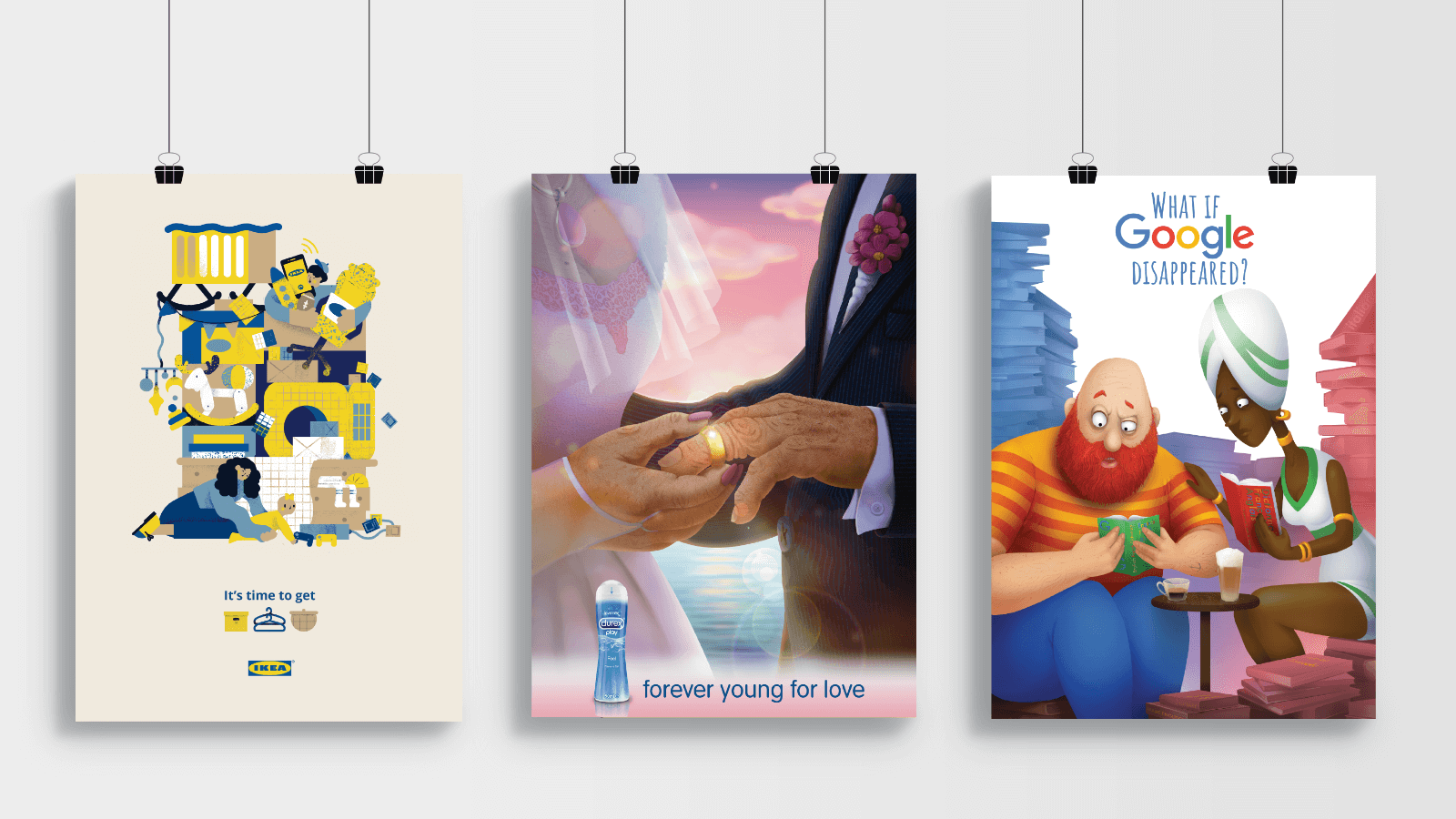 Рекламні постери від студентів CG ART Professium